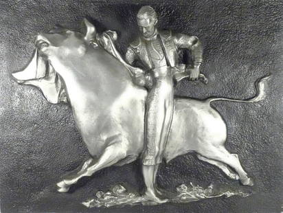 Mid Century J. Segura Fiberglass Wall Sculpture