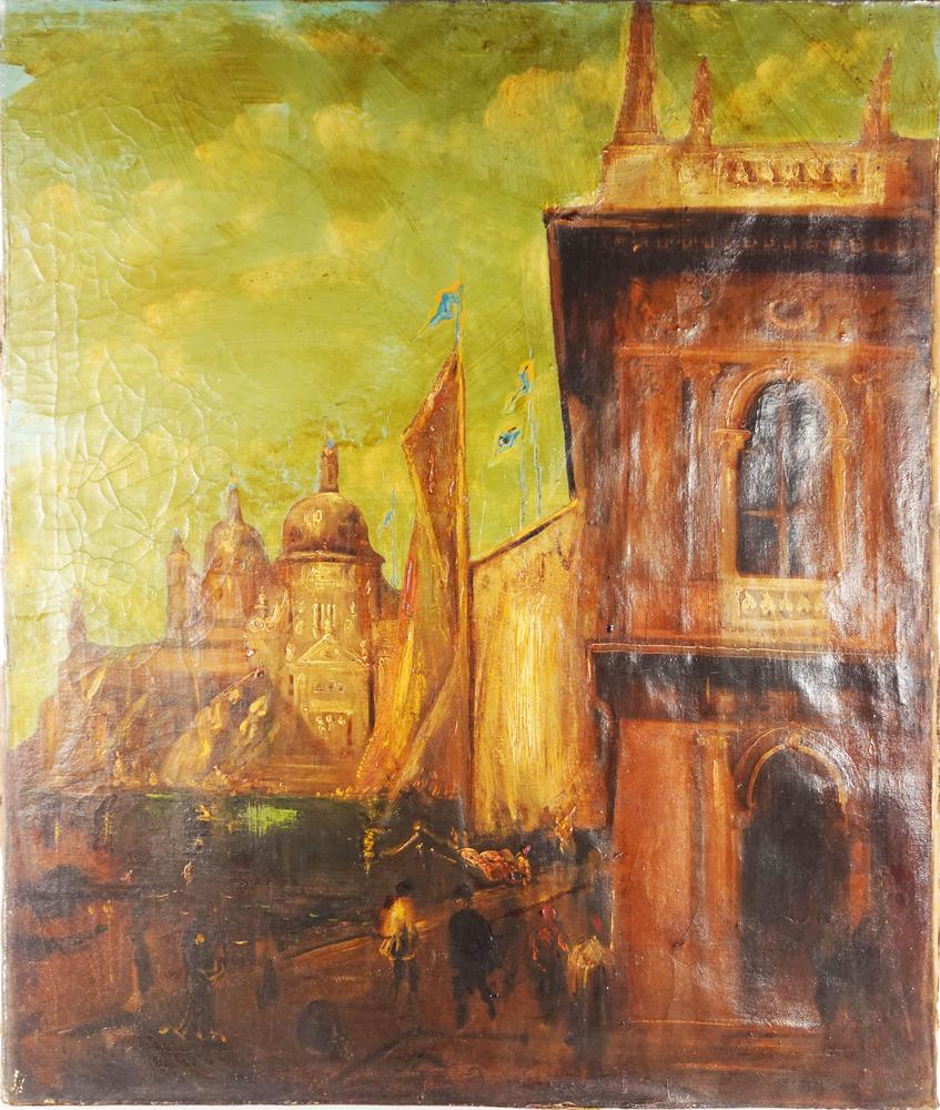 George Henry Bogert Oil On Canvas Auction