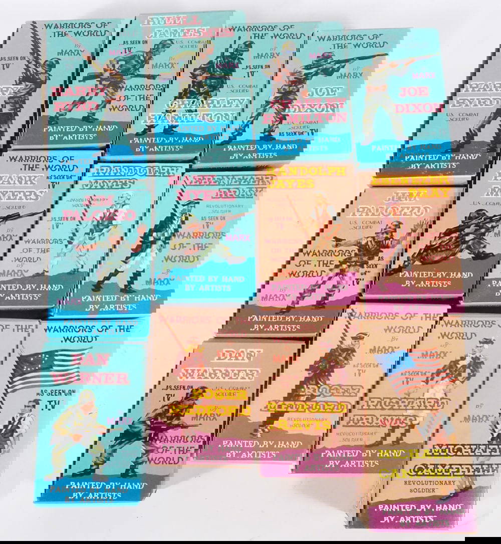 Louis Marx Warriors Of The World Figures Auction