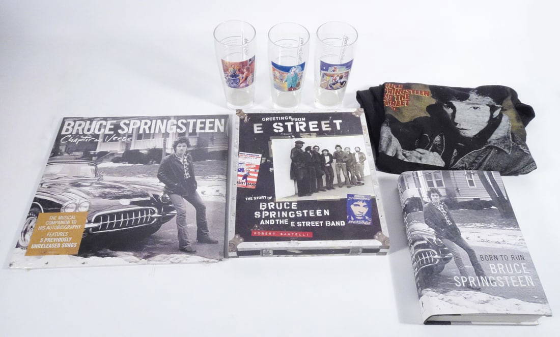 Bruce Springsteen Memorabilia Grouping Auction