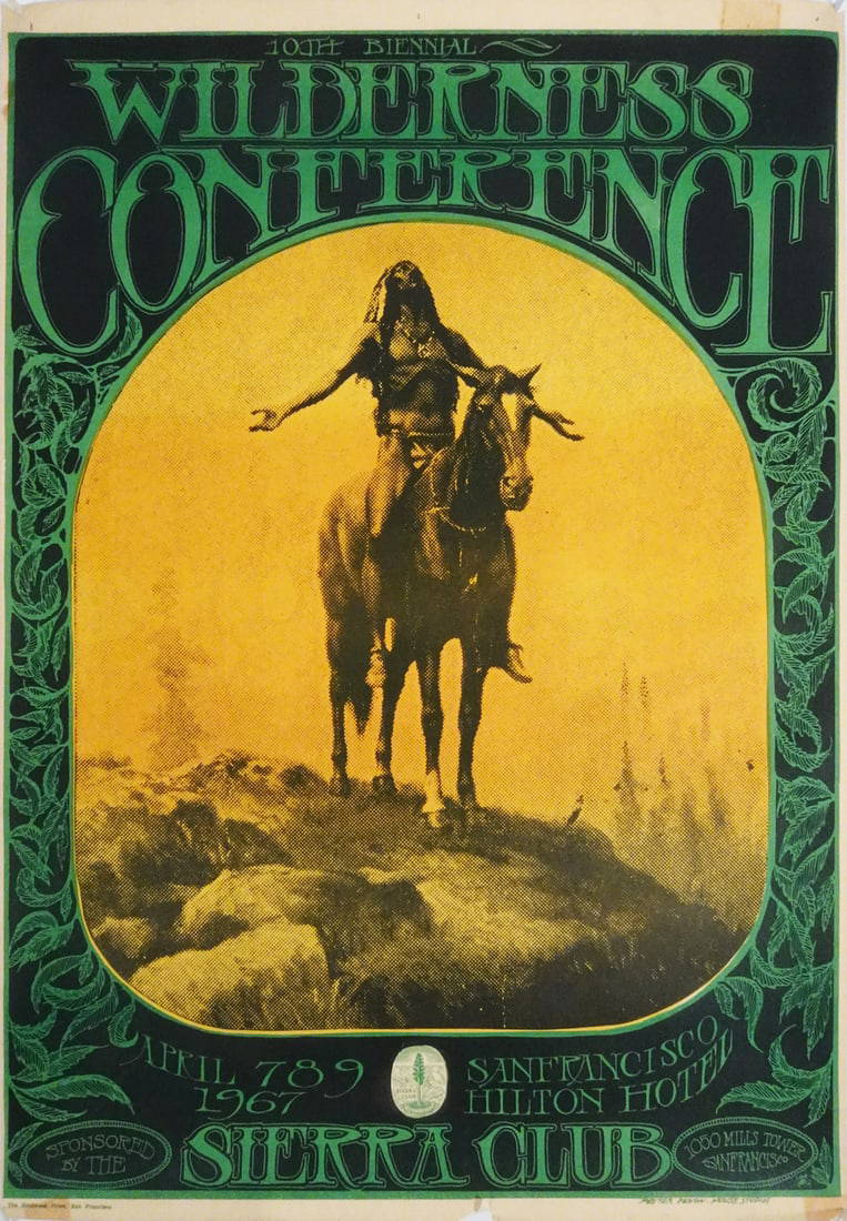 Sierra Club Wilderness Conference Poster Auction