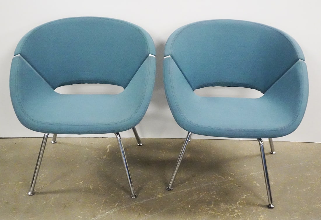 Pair Of Davis Furniture Co. Lipse Side Chairs - May 31, 2024 ...