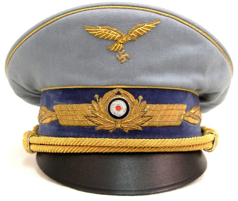WWII German Luftwaffe officers cap, by Robert Lubstein