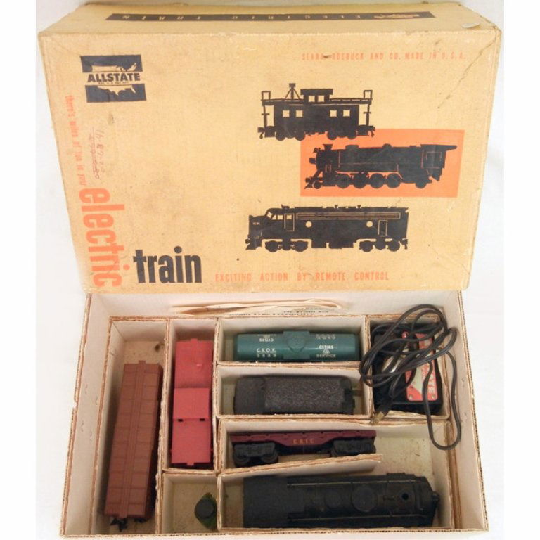 Marx Allstate electric train set in original box No.