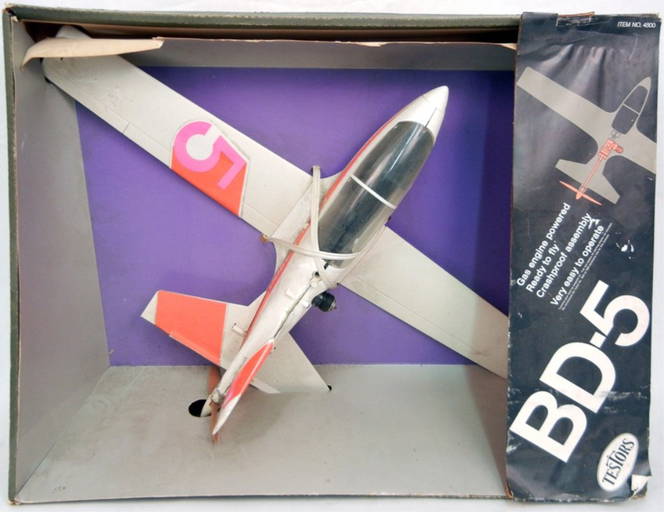 Testors Bd 5 Gas Engine Powered Aircraft, Still In Box,
