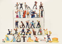 Grouping of miniature diecast lead figurines - Jun 20, 2014 ...
