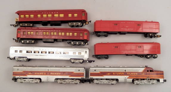 American Flyer Franklin Passenger Train Set.
