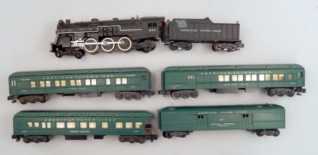 American Flyer passenger train set