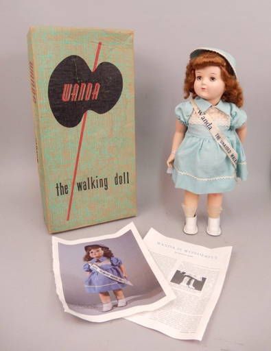 Wanda the Walking Doll in original box - May 27, 2016 | Stephenson's ...