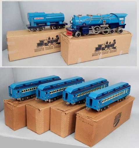 Mth New York Central "blue Comet" Train Set