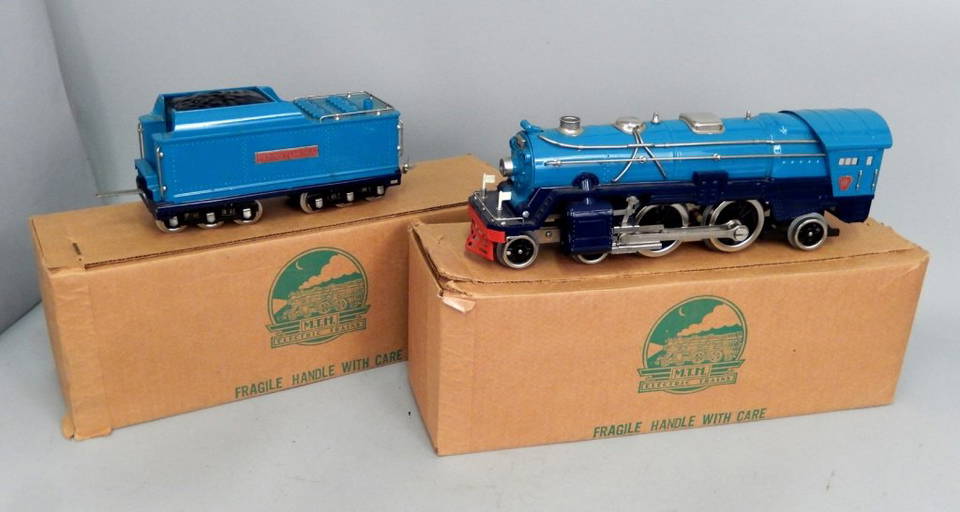 Mth Pennsylvania Railroad "blue Comet" Locomotive And