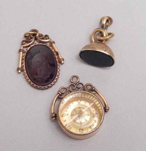 Vintage Gold Filled Pocket Watch Fobs