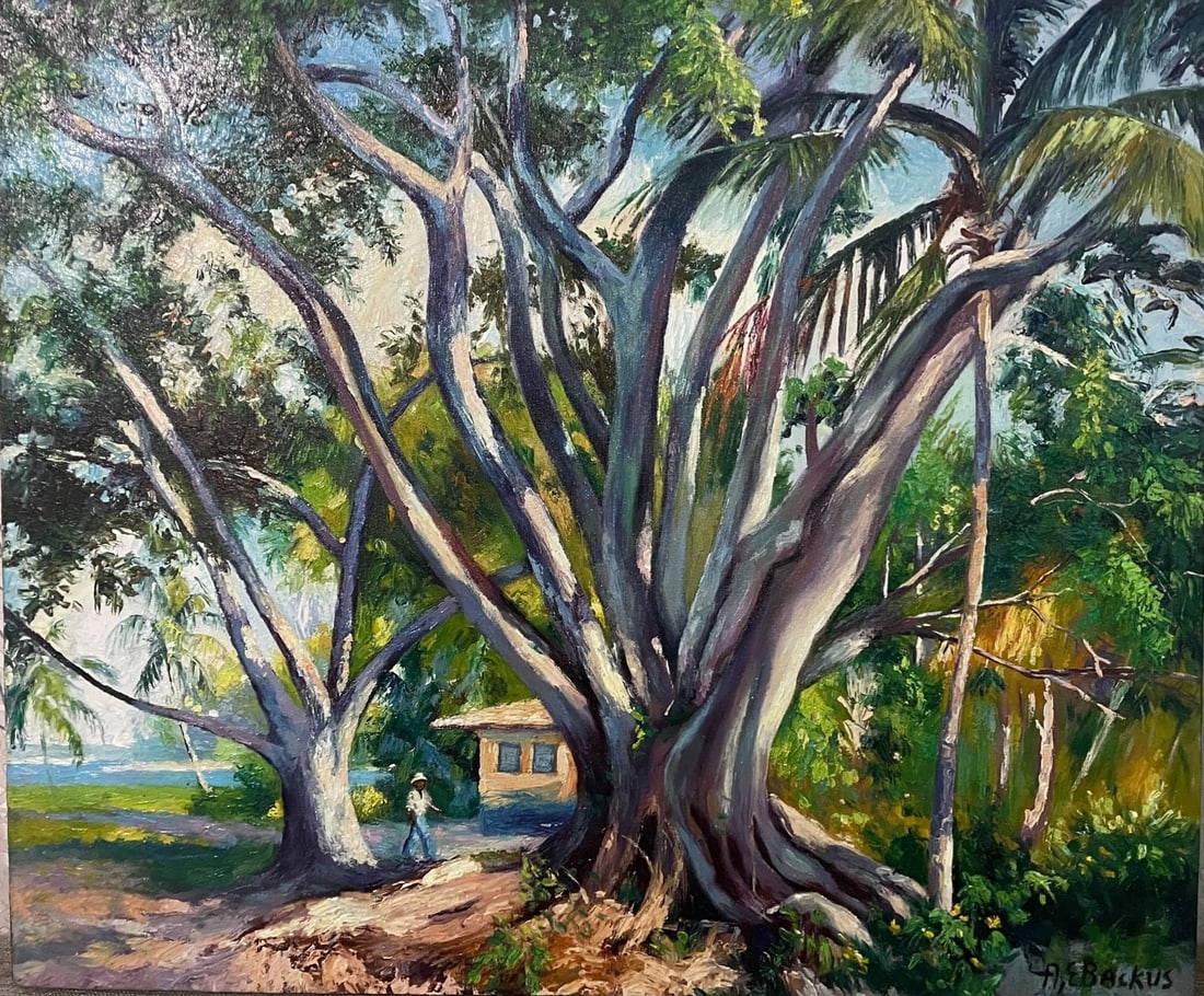 Albert Backus - Sewall's Point - Painting - Oil On Canvas - In The ...