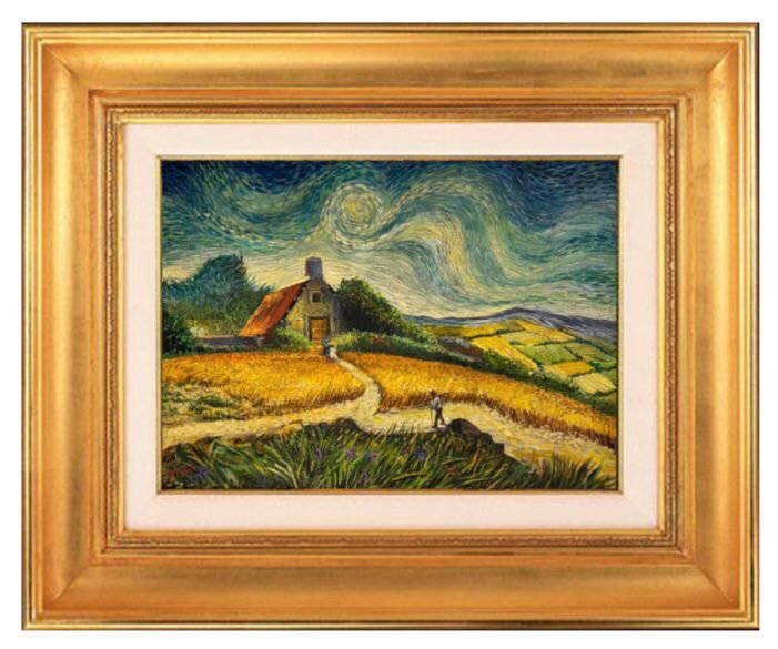 Vincent Van Gogh - Untitled - Magnificent Rural Scene - Oil On Canvas ...