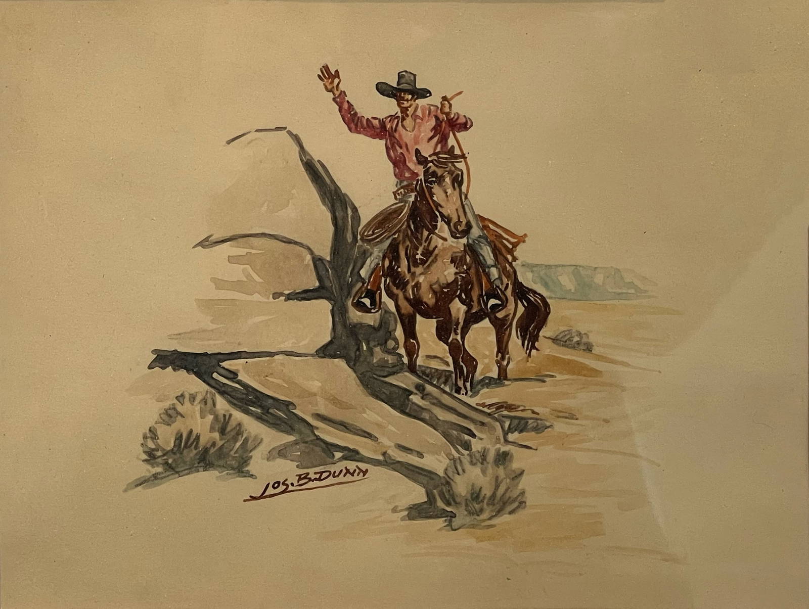 Joseph B. Dunn "cowboy" Auction