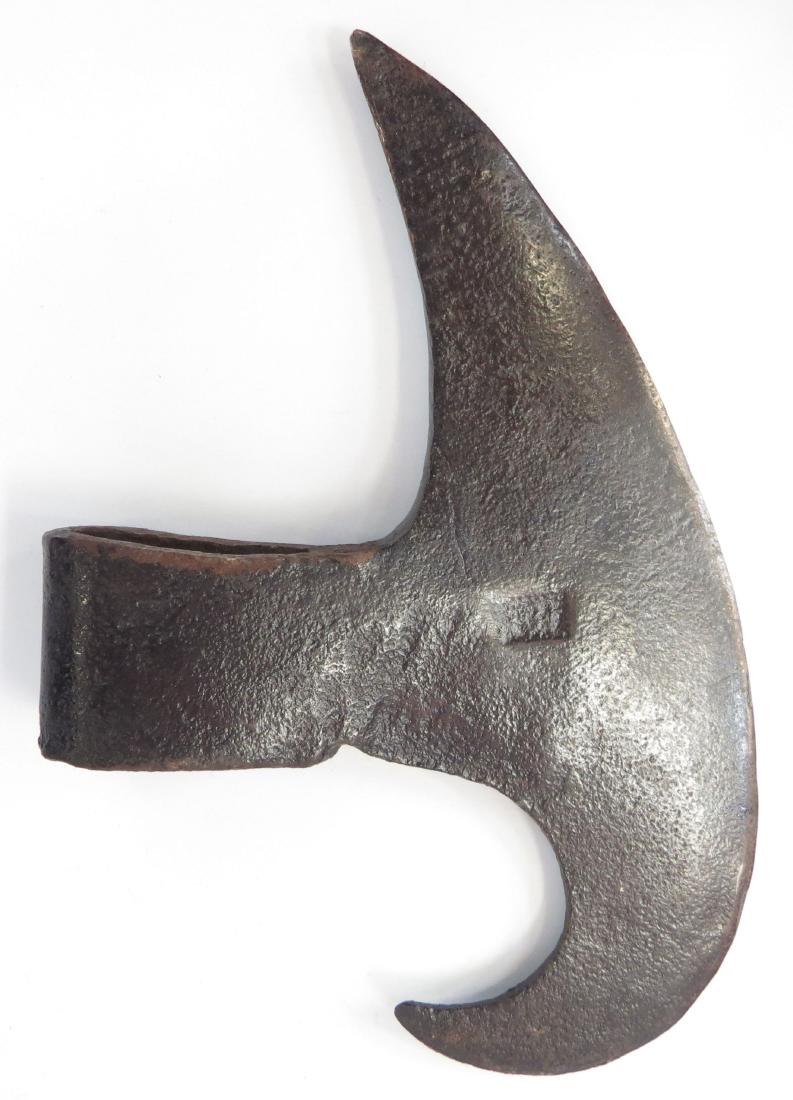 A MEDIEVAL FRENCH HALBERD HEAD