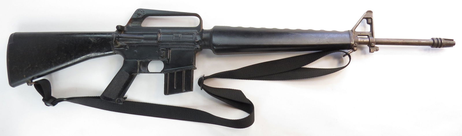 An American M16 A1 Prop Rifle And Prop Bayonet