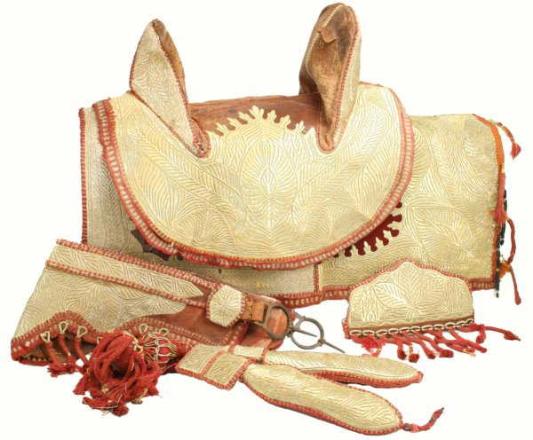 170: A Moroccan Saddle and Horse Trappings