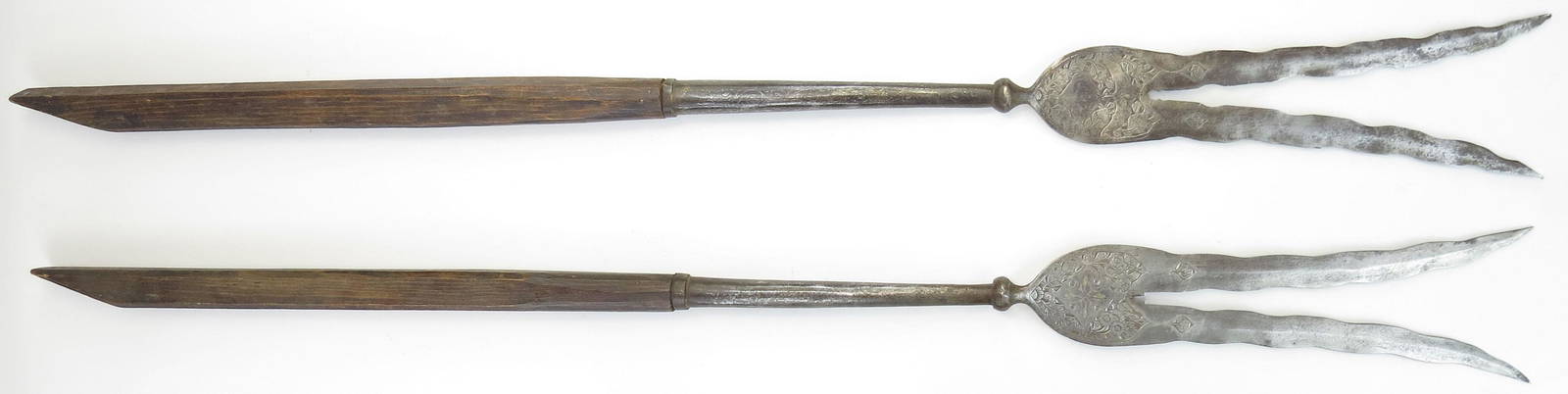 A MATCHED PAIR OF PERSIAN BIDENT POLEARMS - Jun 04, 2022 | Auctions ...