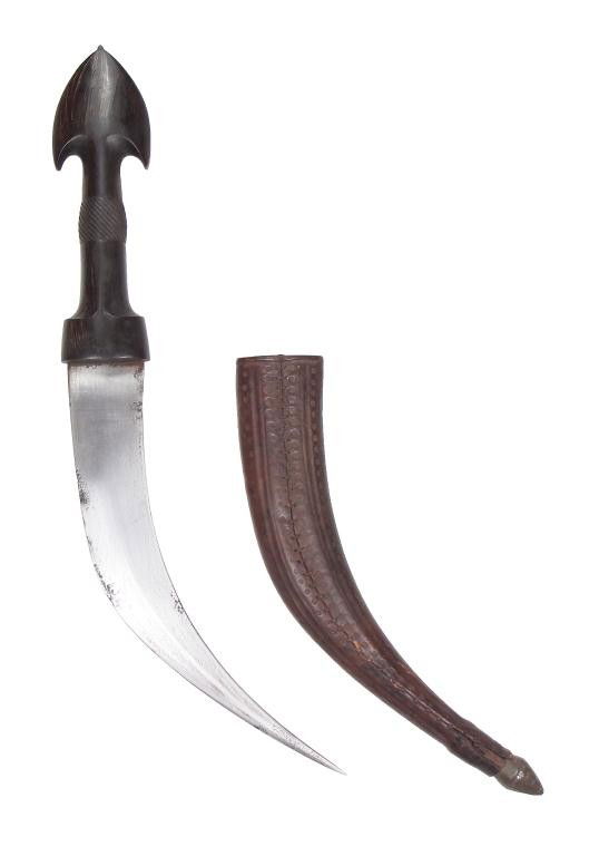 A MARSH ARAB KHANJAR DAGGER