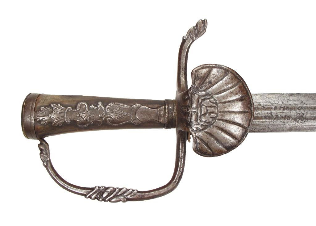 A FINE SPANISH COLONIAL ESPADA ANCHA SWORD
