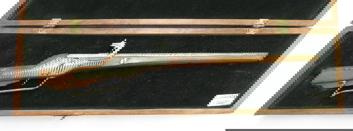 Miniature Danish Wheellock Musket By Eduardo Ruiz