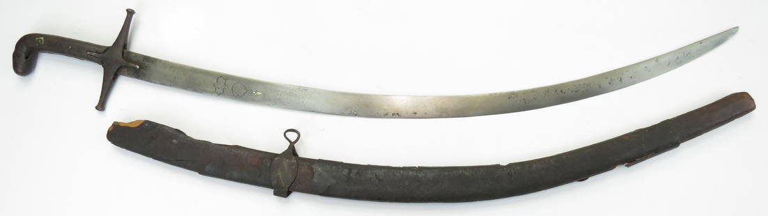 A Syrian Shamshir Sword Auction
