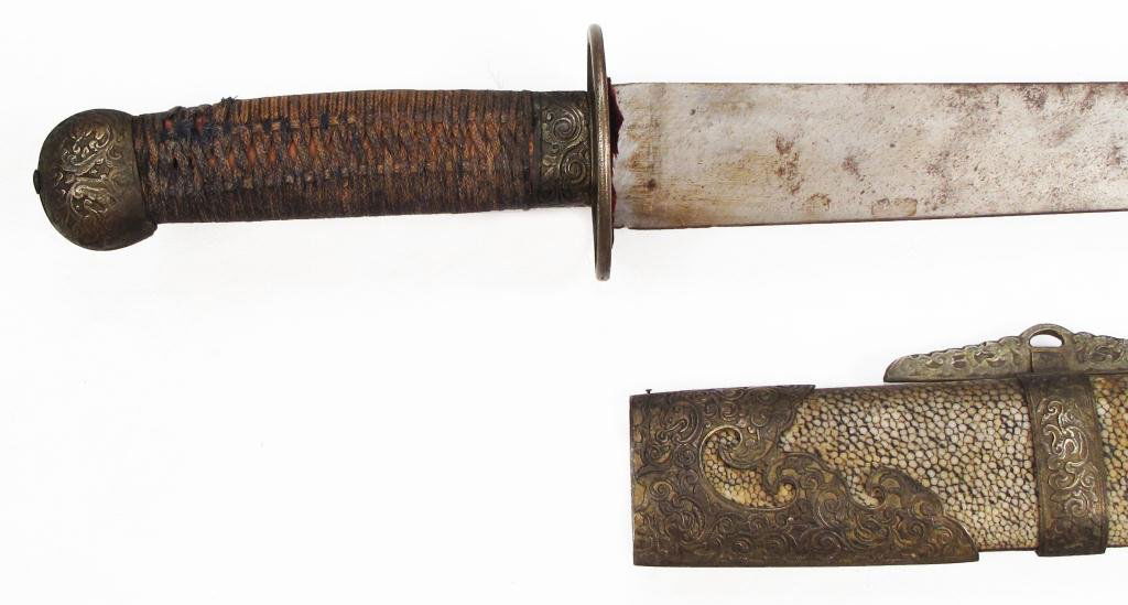 A Chinese Qing Dynasty Yaodao Sword