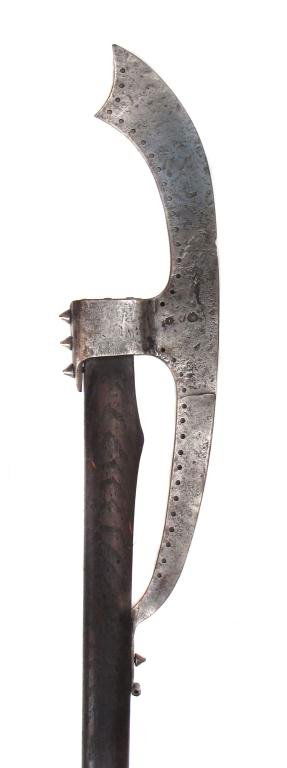 A COPY OF A RUSSIAN BERDICHE HALBERD