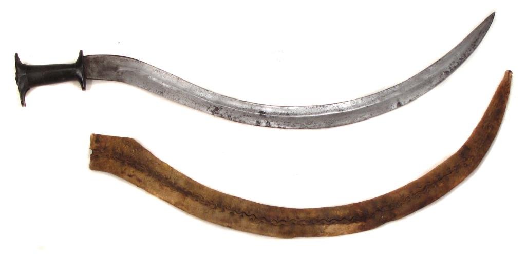 AN ETHIOPIAN SHOTEL SWORD