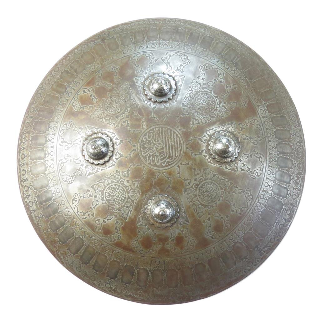 AN OTTOMAN KALKAN SHIELD