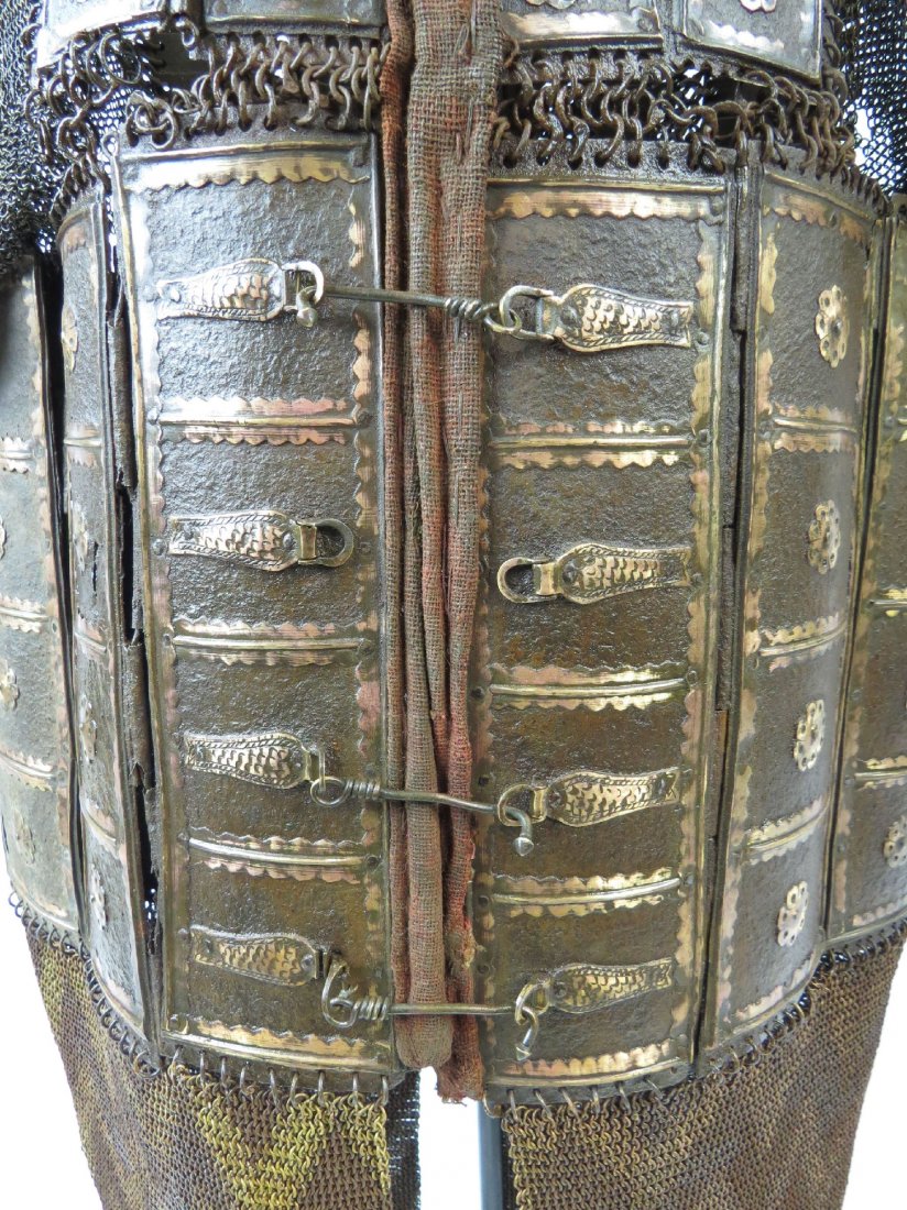 A RARE SINDH PLATE & MAIL ARMOR