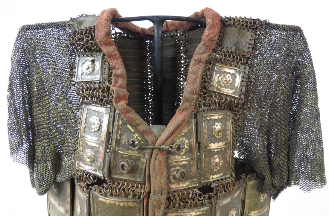 A RARE SINDH PLATE & MAIL ARMOR