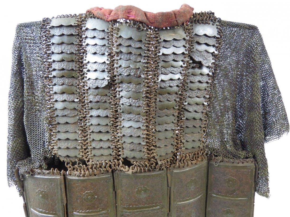 A RARE SINDH PLATE & MAIL ARMOR