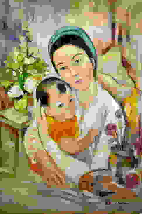 Le Thi Luu (oil On Canvas Painting) In The Style Of Auction