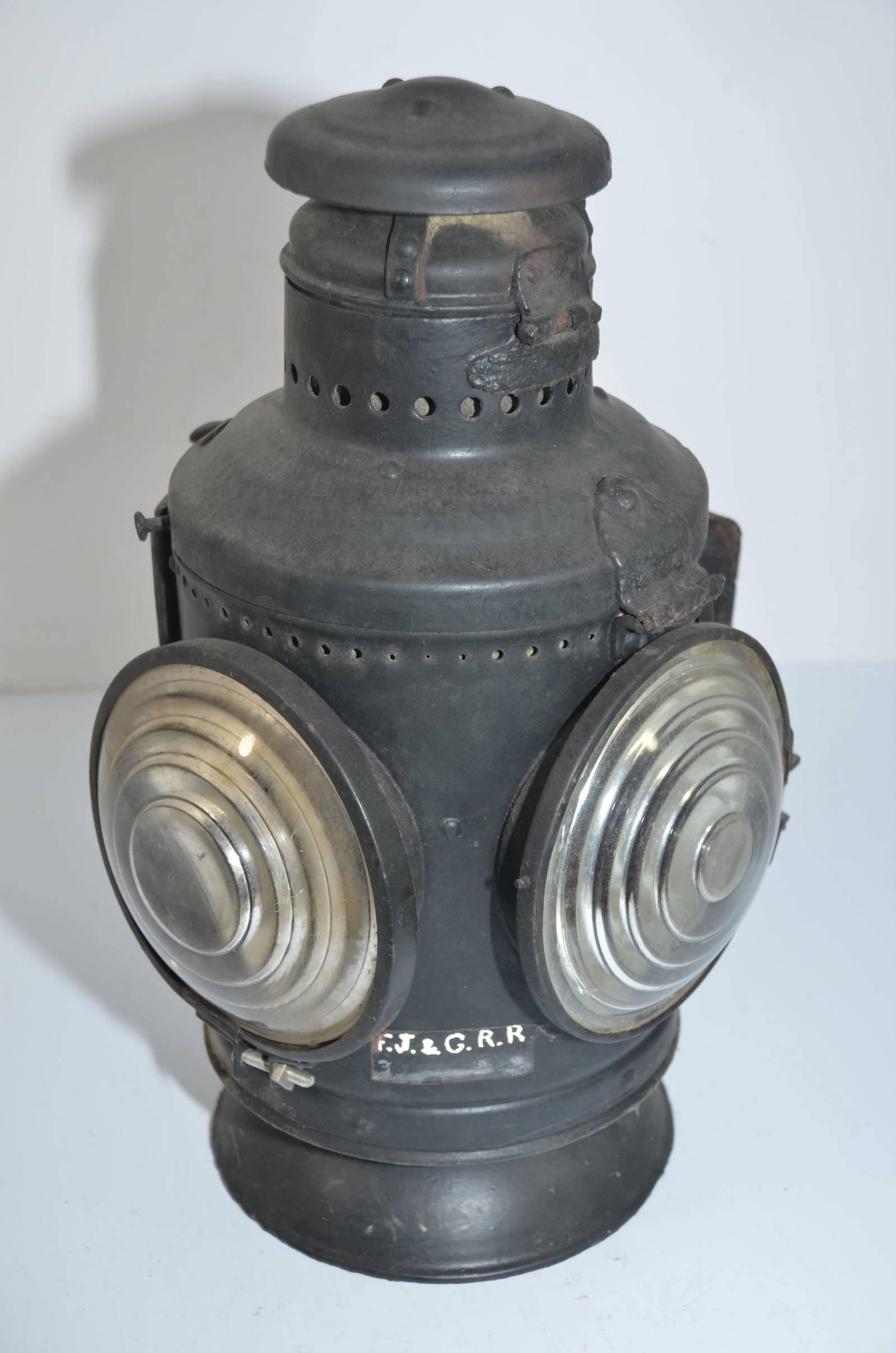 Fonda Johnstown And Gloversville Rr Dressel Locomotive Marker Lamp Auction