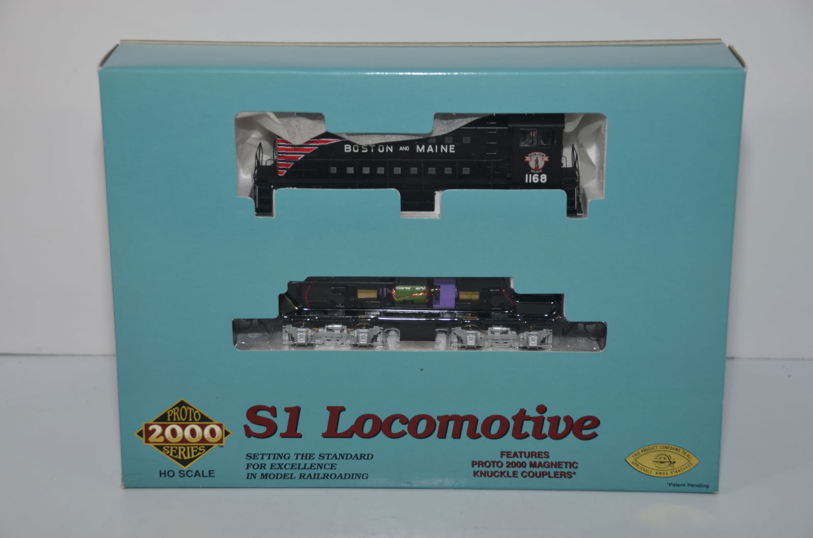 Boston And Maine Rr Life-like Proto 2000 Alco S1 Dc Diesel Locomotive #1168-ho Scale Auction