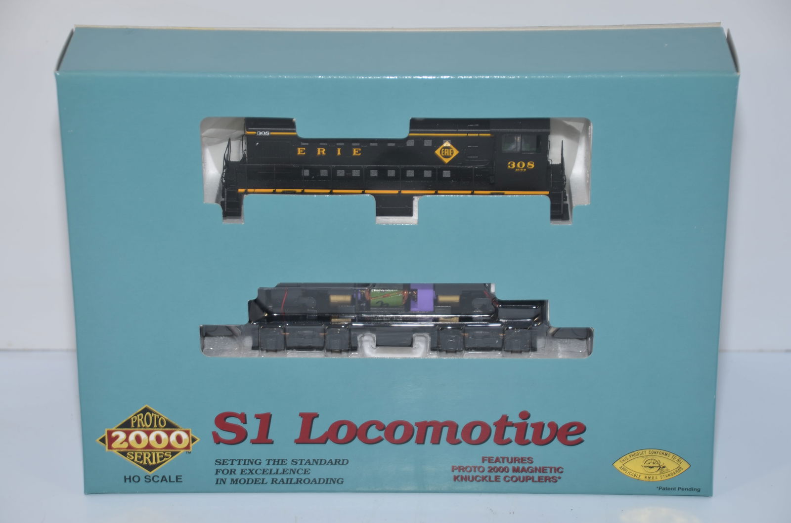 Erie Rr Life-like Proto 2000 Alco S1 Dc Diesel Locomotive #308-ho Scale Auction