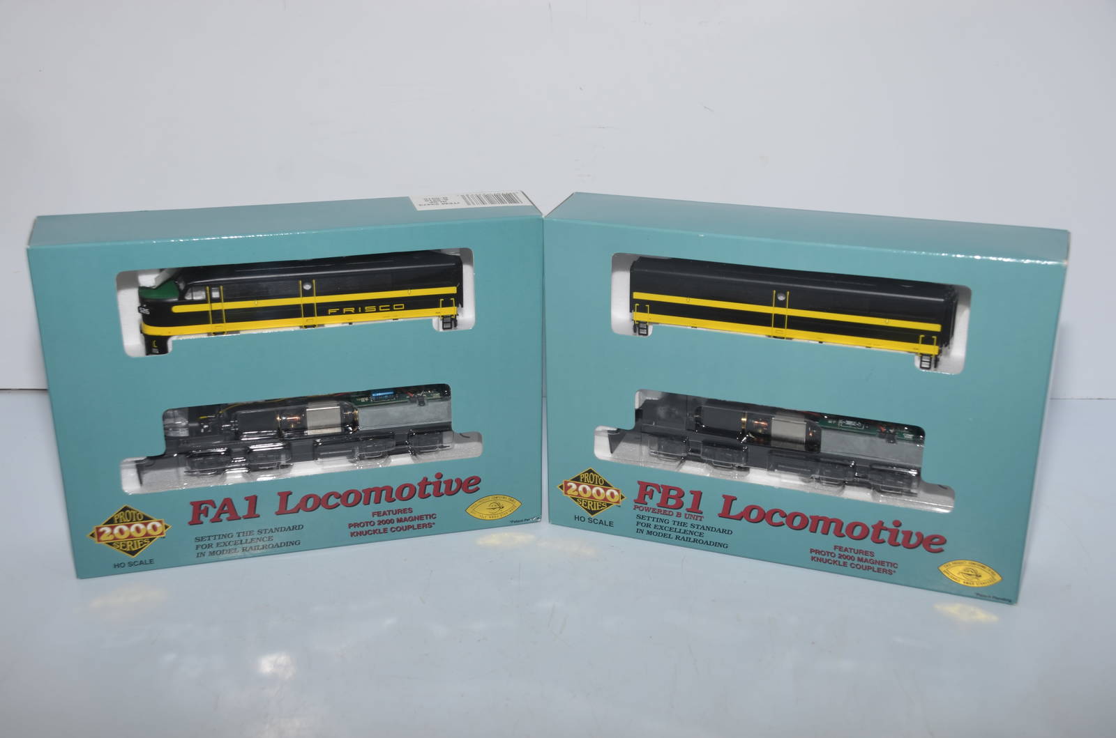 Frisco Rr Life-like Proto 2000 Fa1/fb1 Dc Diesel Locomotive Set-ho ...