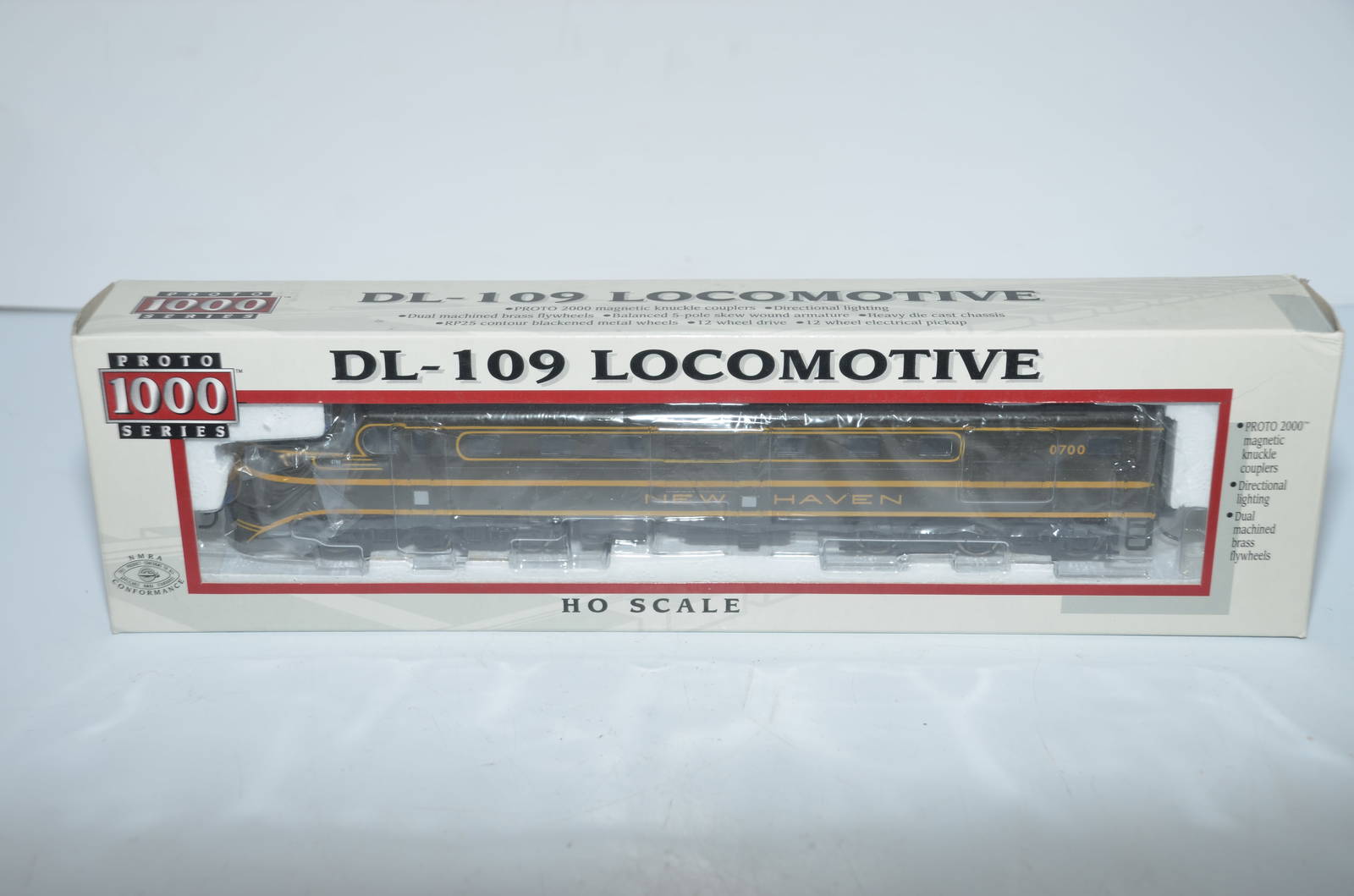 New Haven Rr Life-like Proto 1000 Alco Dl109 Dc Diesel Loco #700-ho ...