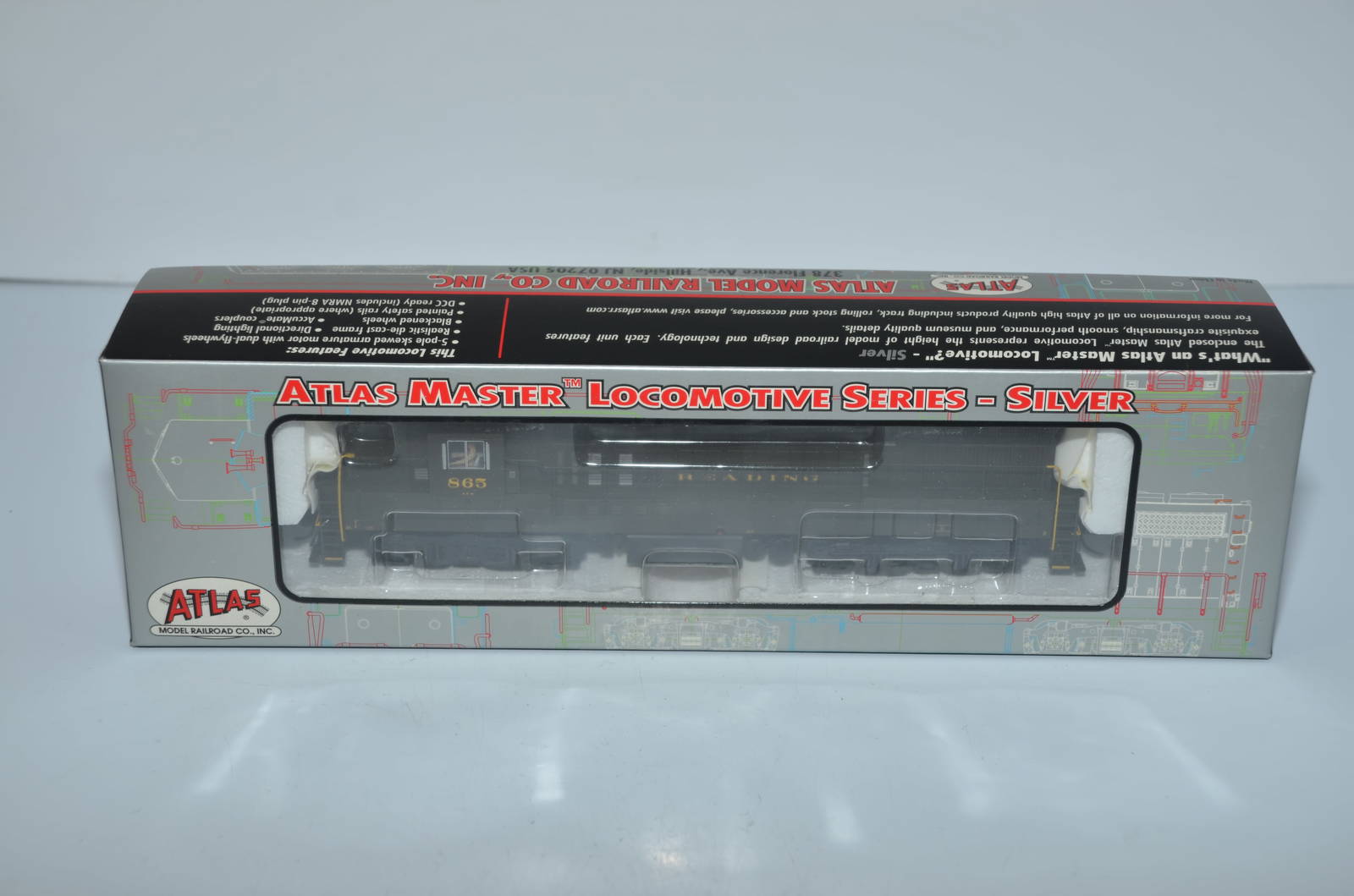 Santa Fe Rr Atlas Classic Gp7 Dc Diesel Locomotive #2696-ho Scale Auction