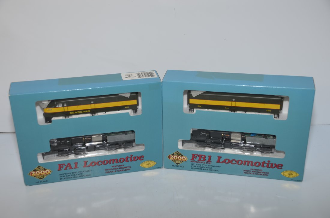 Seaboard Rr Life-like Proto 2000 Fa1/fb1 Dc Diesel Loco Set-ho Scale Auction