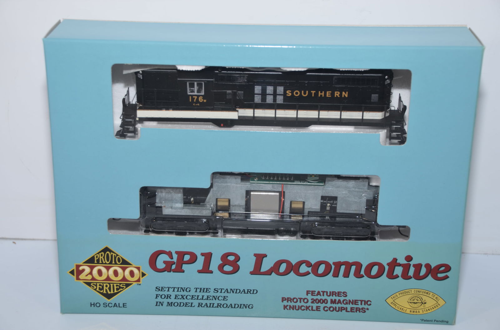 Southern Rr Life-like Proto 2000 Gp18 Dc Diesel Locomotive #176-ho Scale Auction