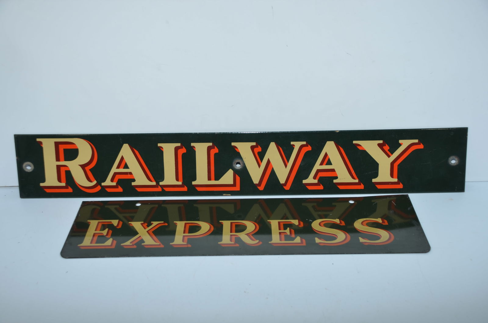 Porcelain Railway Express Sign Auction