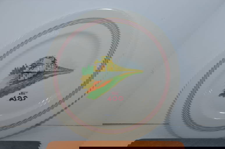 Chicago And Northwestern Ry Flambeau 400 Plate