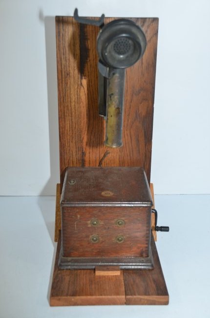 Rock Island Rr Telephone From Silvis, Il Shops Auction