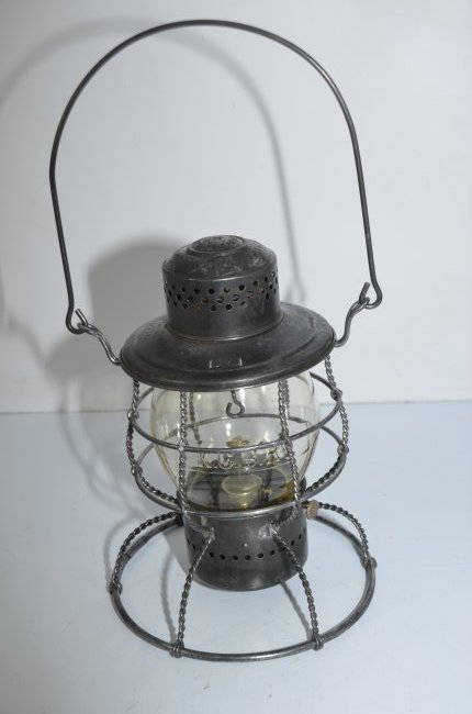 Kansas City Belt Ry Defiance Twist Wire Cast Globe Lantern Auction