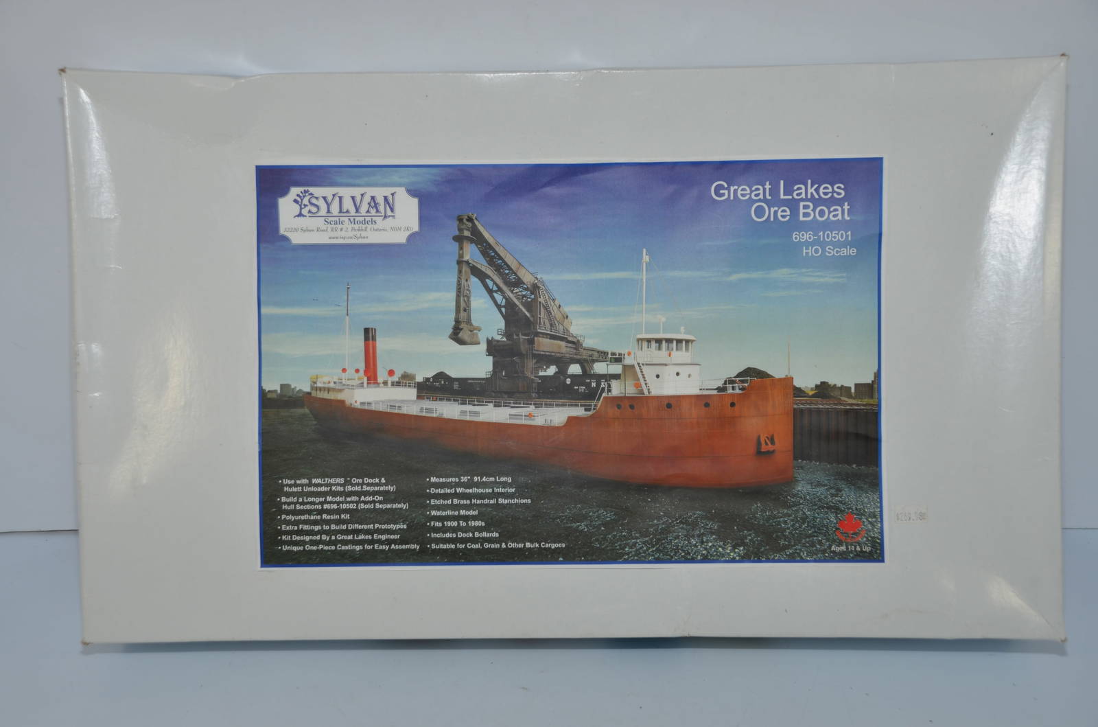 Sylvan Models Great Lakes Ore Boat Kit-ho Scale-new In Box Auction
