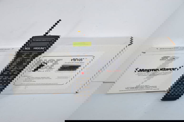 Nce Pro Cab Dcc System With Pb105 Power Station And Power Supply