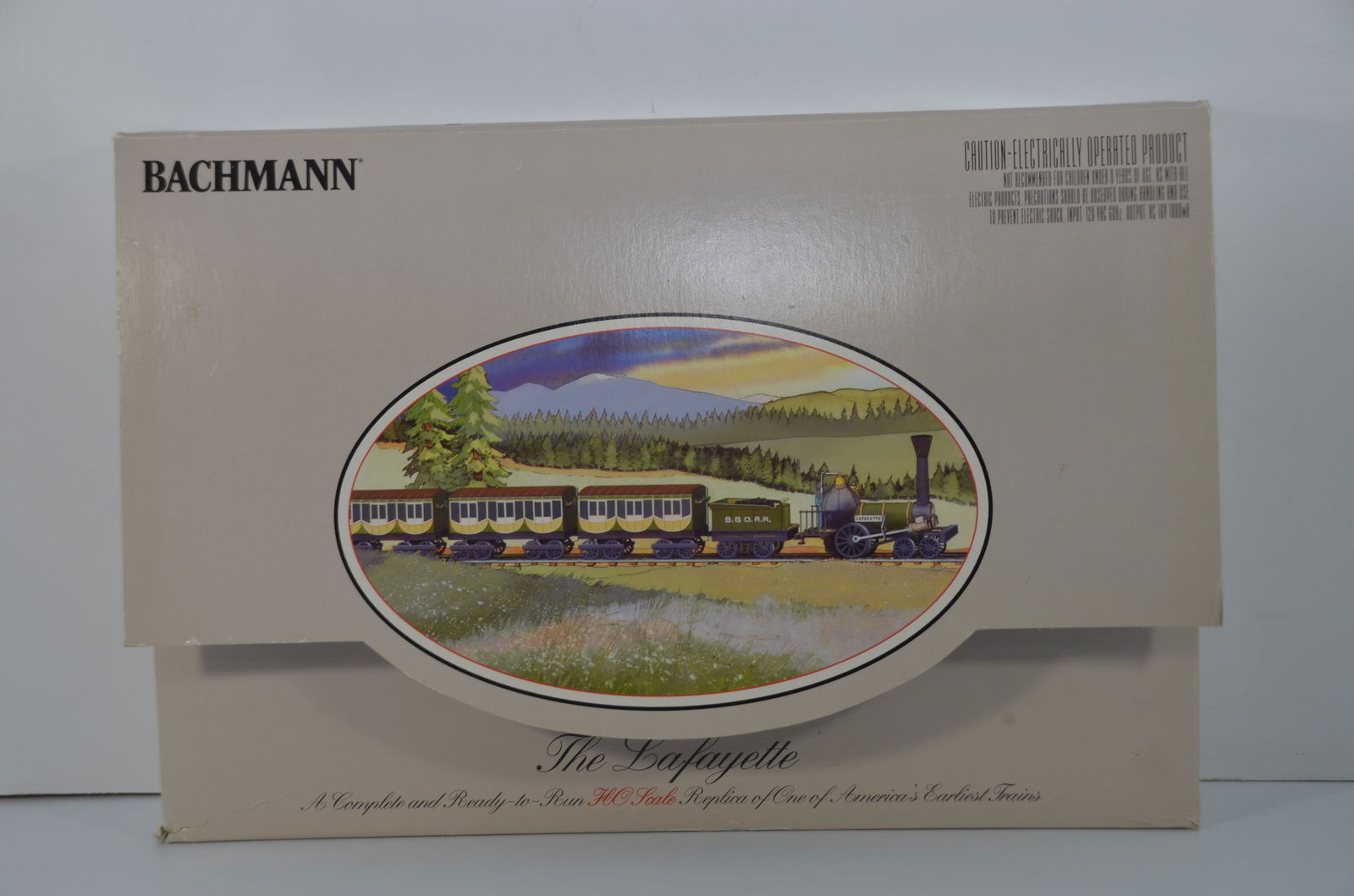 The Lafayette-baltimore And Ohio 4-2-0 Steam Loco Set-dc-bachmann-ho ...